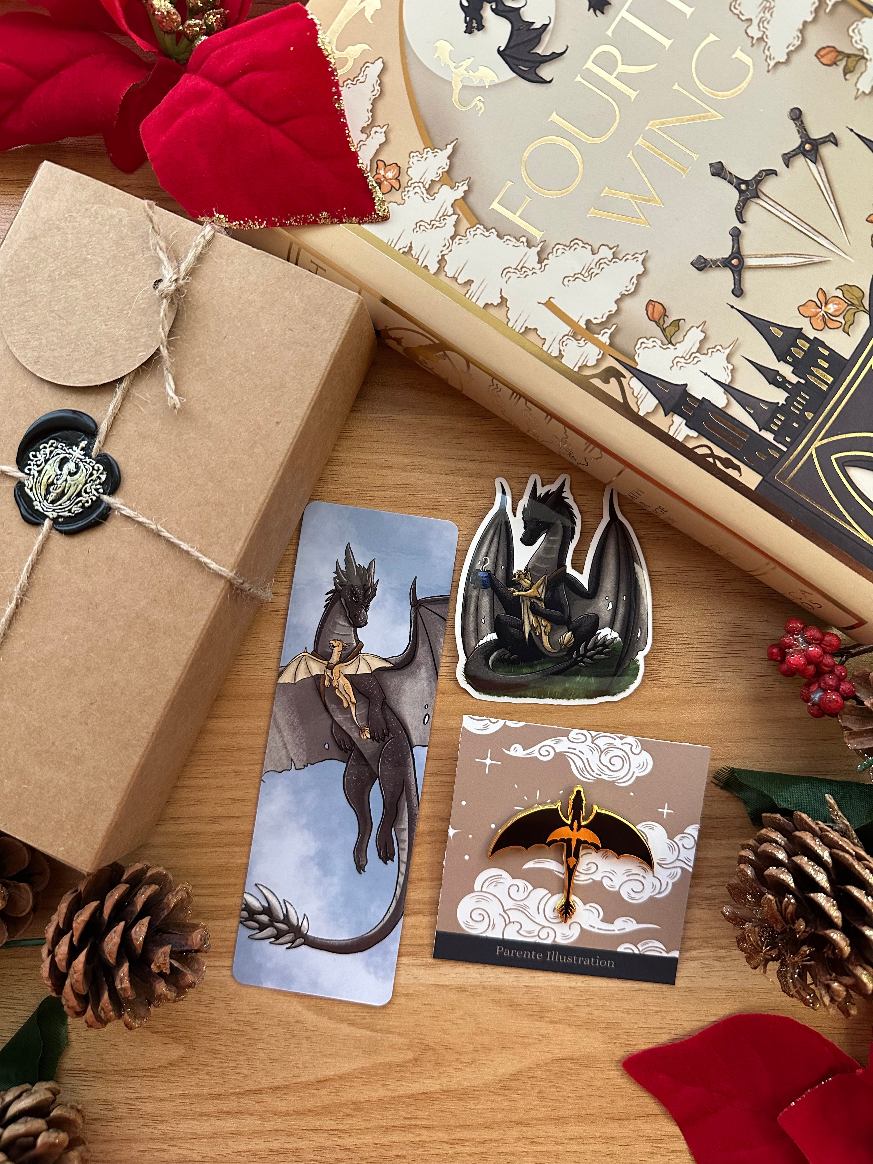 Fourth Wing Gift Box – Parente Illustration